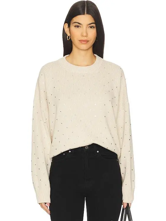 PISTOLA Steph Crew Neck Sweater - Crystal Mink