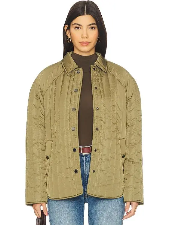 PISTOLA Sawyer Quilted Barn Jacket - Olive