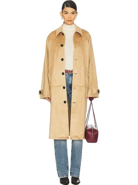 LOVERS AND FRIENDS Christina Trench Coat - Taupe