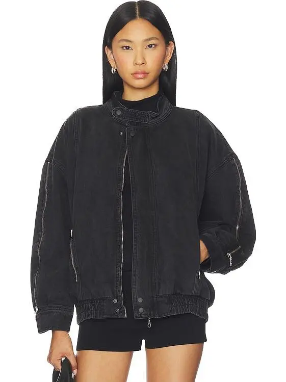 SEVENTY + MOCHI Oversized Juno Zip Jacket - Fairbanks