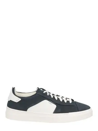 Santoni Low-top Leather Sneakers - Blue
