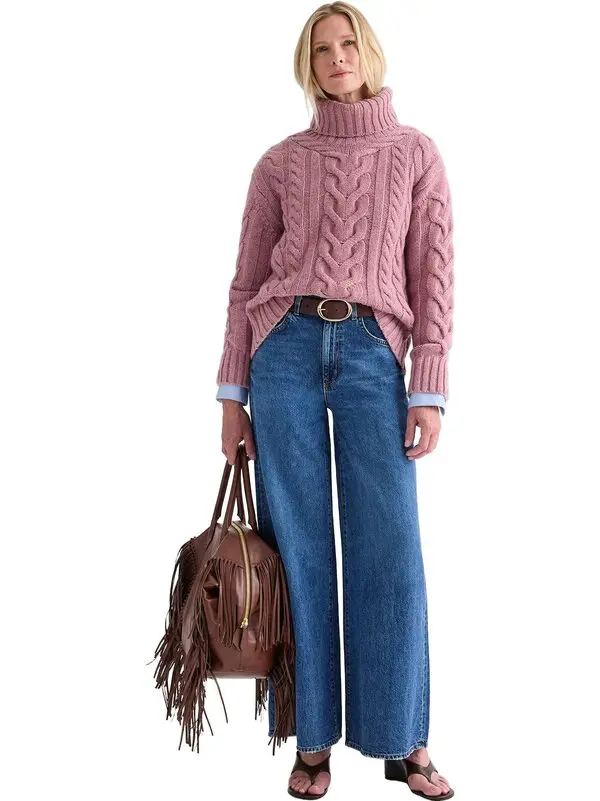 TWP Tall Tiny Dancer Wide Leg Jean - Paris