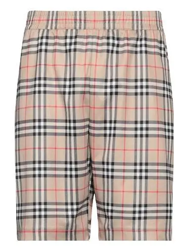Burberry Polyester Bermuda Shorts - Beige