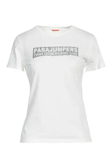PARAJUMPERS Printed Crewneck T-shirt - Off White
