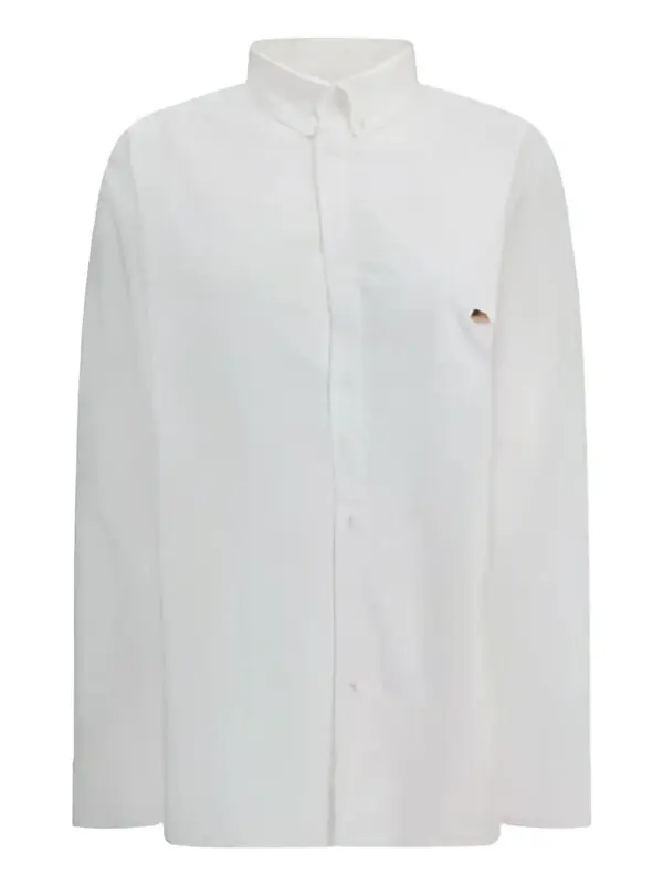 Fiorucci Patch Button Shirt - White