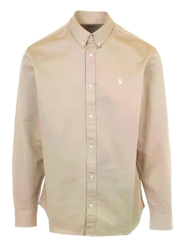 Carhartt Work In Progress Madison Logo Shirt - Neutrals