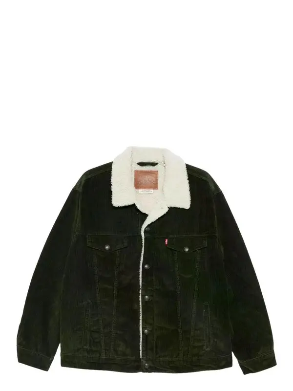 LEVI'S Corduroy Trucker Jacket - Green