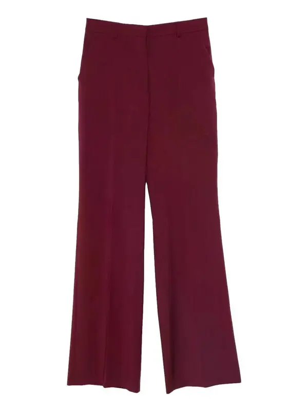 MANUEL RITZ Wool Trousers - Red