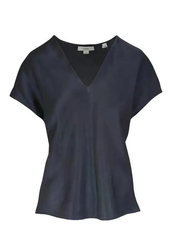 Vince V-neck Blouse - Blue