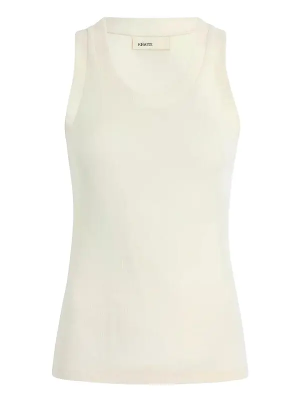 Khaite Isha Sleeveless Top - Neutrals