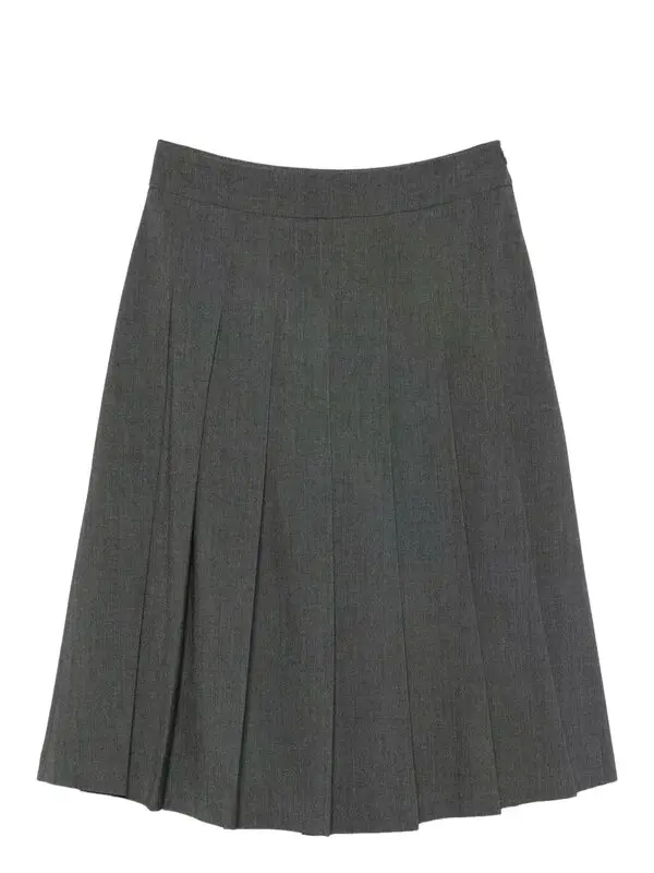 DRHOPE Pleated Skirt - Grey