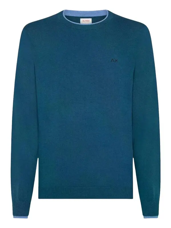 SUN 68 Crew-neck Sweater - Blue