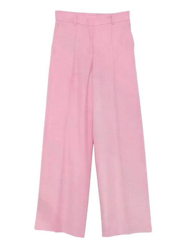 MANUEL RITZ Flannel Trousers - Pink