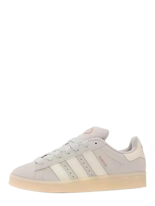 Adidas Campus Three-striped Sneakers - Grey
