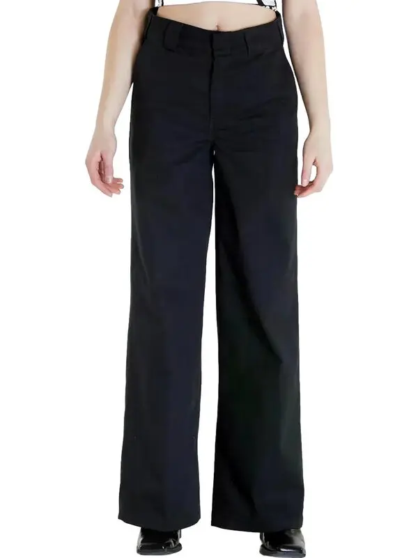 Dickies Wide-leg Trousers - Black