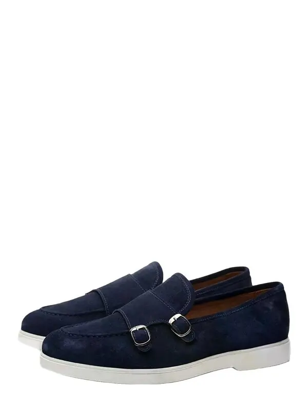 POCHE PARIS Buckle Loafers - Blue