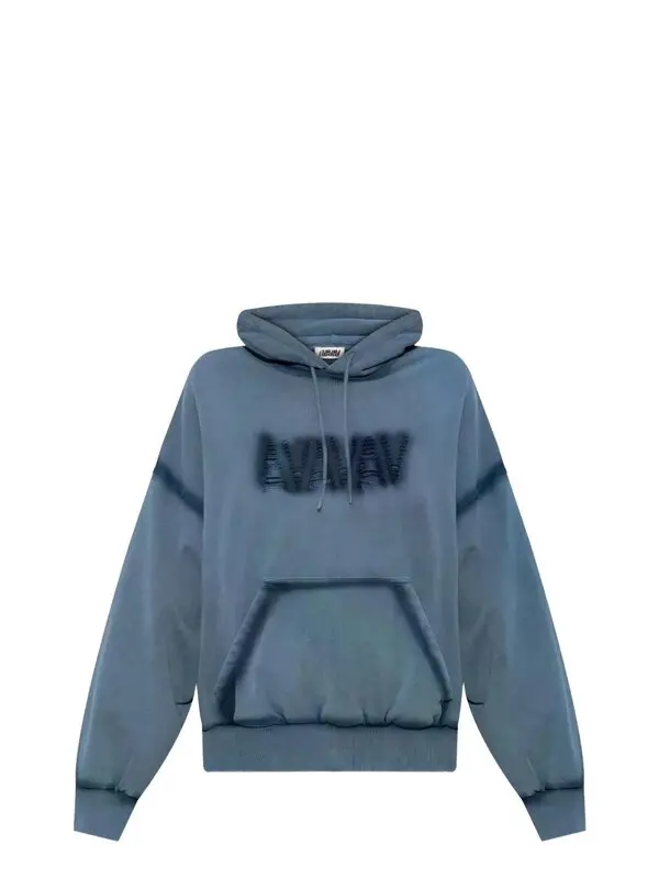 AVAVAV Drawstring Hoodie - Blue