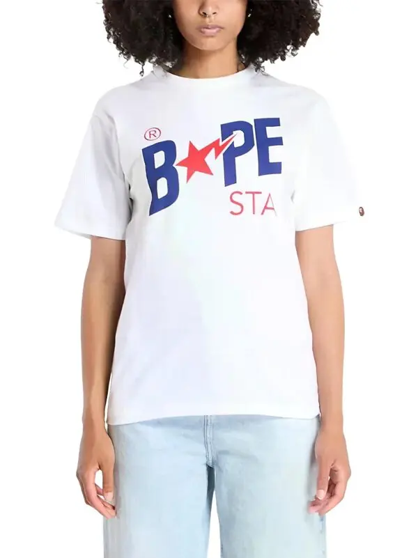 A BATHING APE Sta T-shirt - White