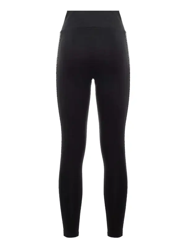 Adidas Logo-detail Elastic-waist Leggings - Black