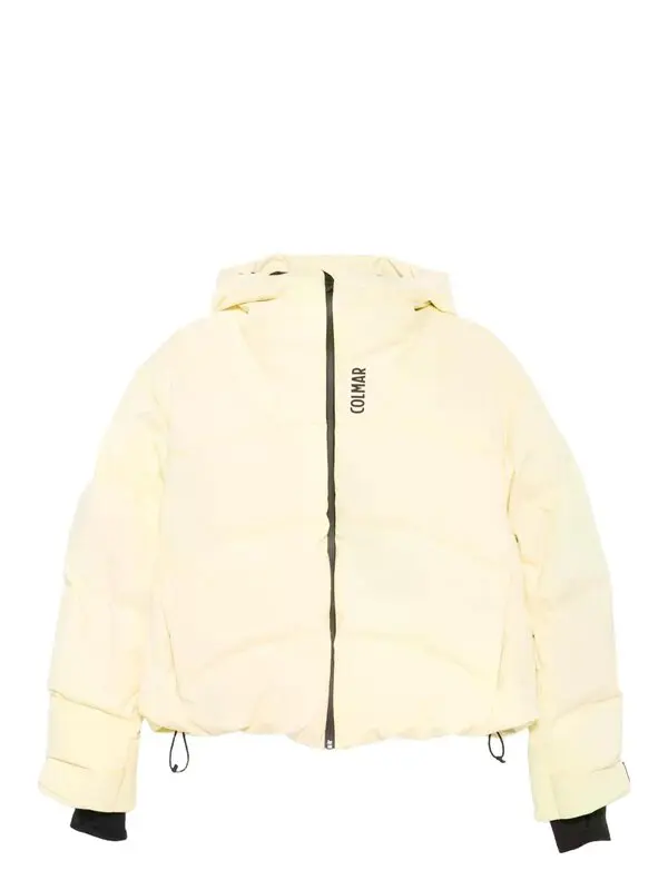 COLMAR Hooded Ski Jacket - Yellow