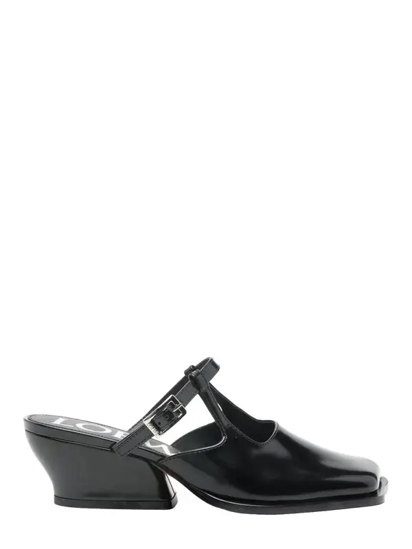 Loewe 60mm Onda Mules - Black