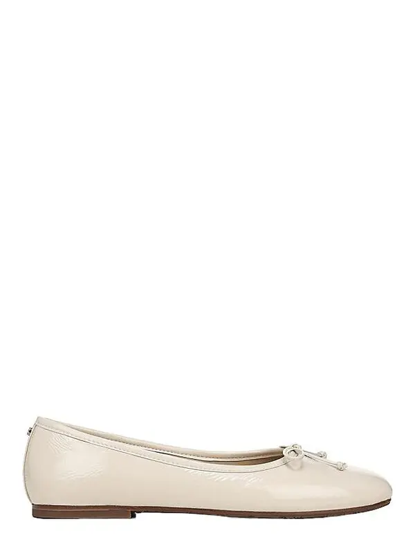 Sam Edelman Alie Bow Ballet Flats - Ivory