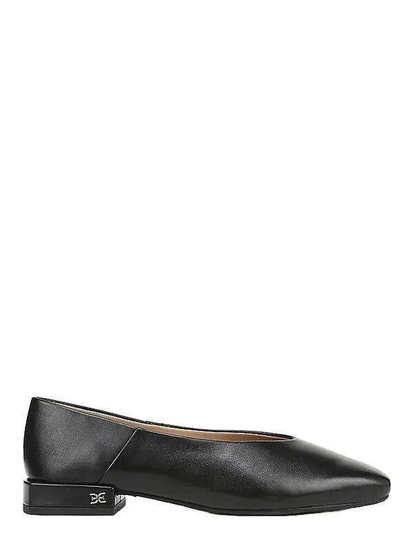 Sam Edelman Kasey Square-toe Ballet Flats - Black