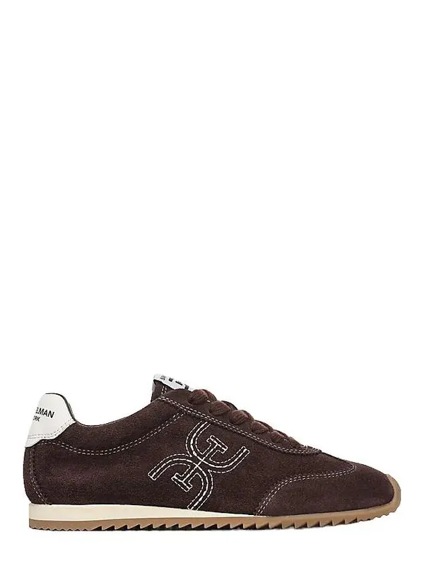 Sam Edelman Leather Isella Sneakers - Brown
