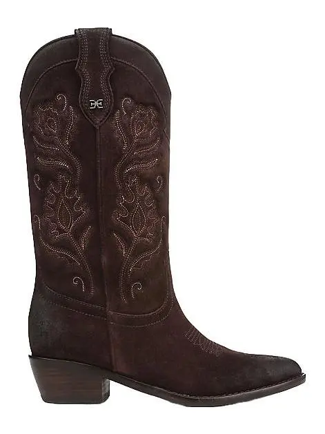 Sam Edelman Rue Western Boots - Brown
