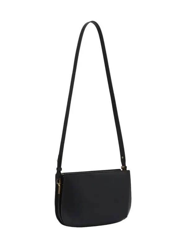 POTAMY Medium Shoulder Bag - Black