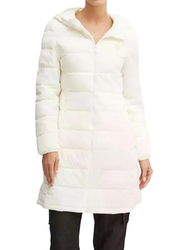 Guess Hooded Quilted Jacket - White