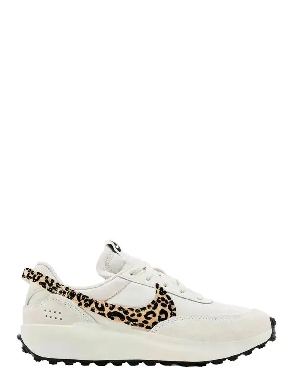 Nike Waffle Debut Animal-print Sneakers - Neutrals