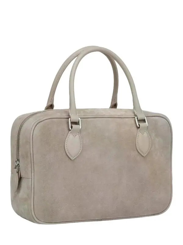 POTAMY Suede Tote Bag - Neutrals