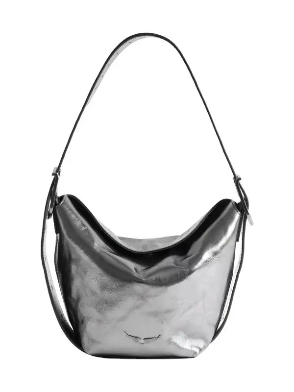 Zadig&Voltaire Baby Jane Shoulder Bag - Silver