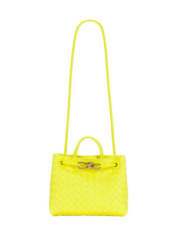 Bottega Veneta Small Andiamo Bag - Sulfur & Muse Brass