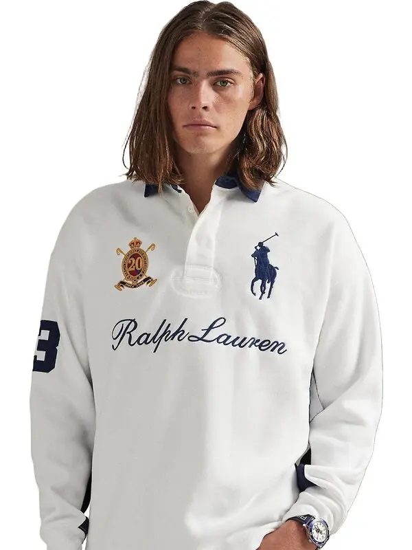 Ralph Lauren Big Pony 20th Anniversary Sweatshirt - White