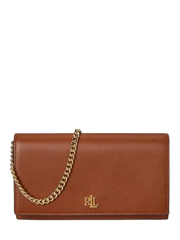 Ralph Lauren Leather Adair Ii Crossbody - Lauren Tan