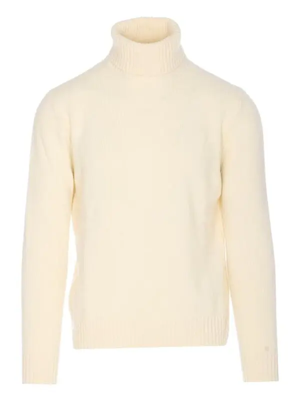 SEVEN GAUGE High Neck Sweater - White