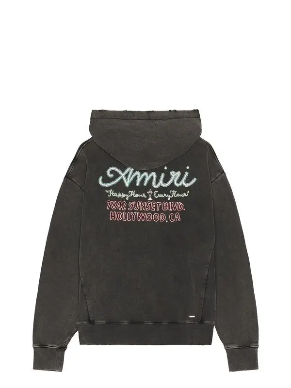 Amiri Neon Lights Hoodie - Black