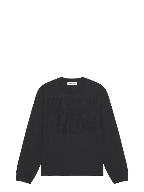 Our Legacy Tour Long Sleeve Sweatshirt - Cut Fairisle Ink