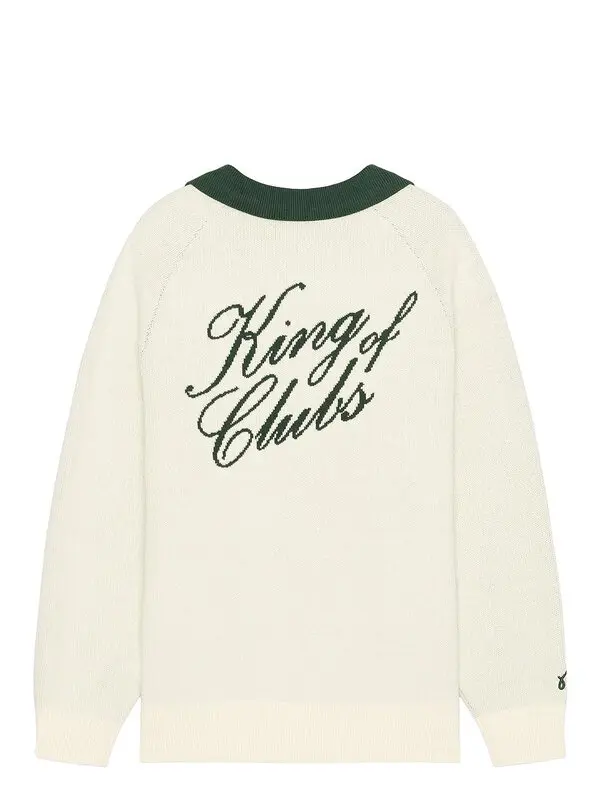 MALBON King Of Clubs Sweater - Canvas