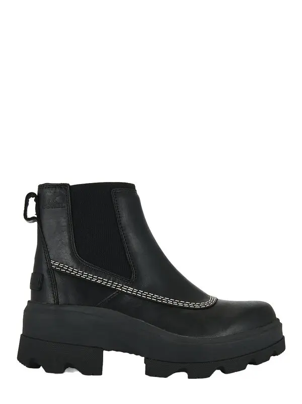 Sorel Joan Frwd Chelsea Boot - Black & Bleached