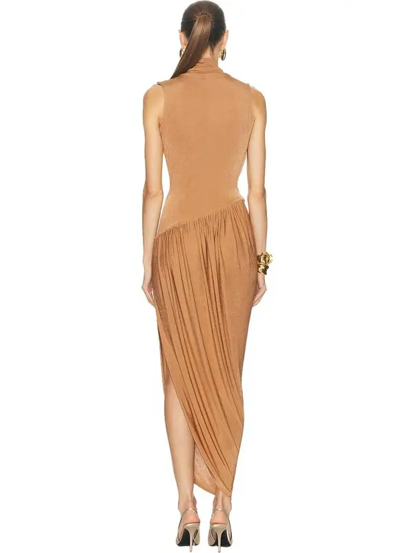 Marianna Senchina Laura Dress - Hazelnut