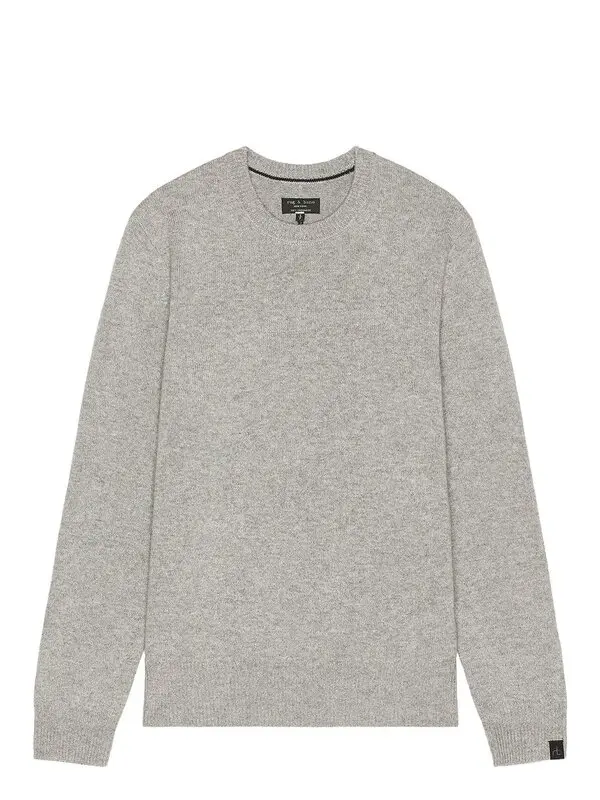Rag & Bone Declan Cashmere Crew Sweater - Grey