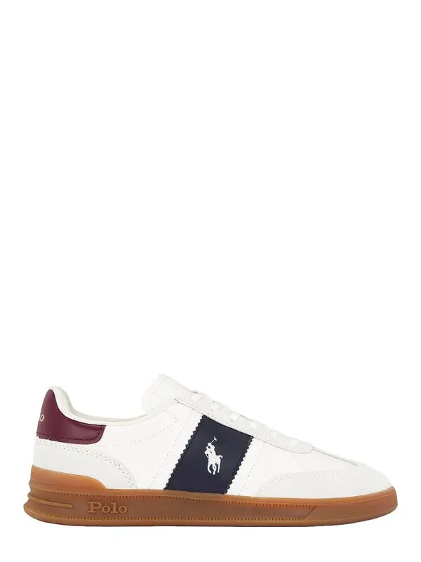 Polo Ralph Lauren Aera Sneaker - Bianco  Navy  & Wine