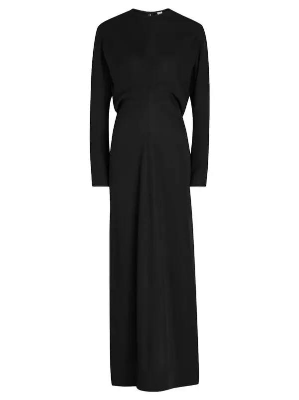 TOTÊME Crepe Maxi Dress - Black