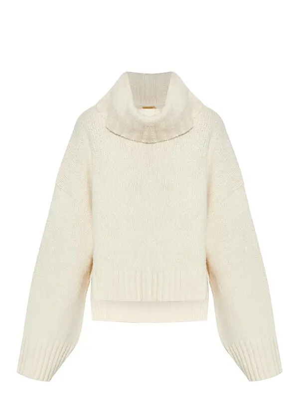 Cult Gaia Belana Turtleneck - Cream