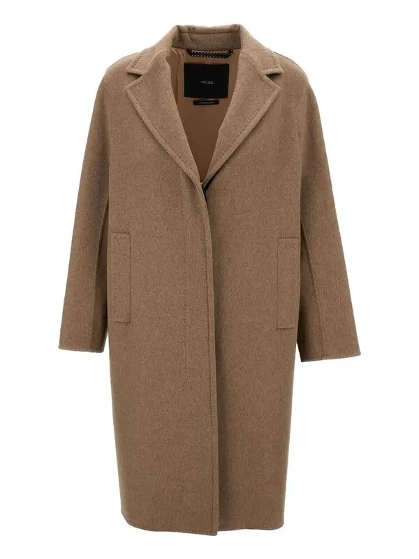 Max Mara Ardenne Coat Atelier Line - Grey