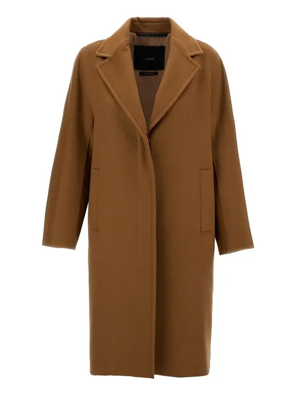 Max Mara Ardenne Coat Atelier Line - Brown