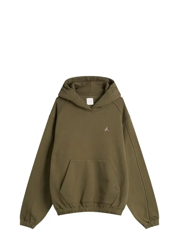 ROA Logo Hoodie 490gsm - Olive